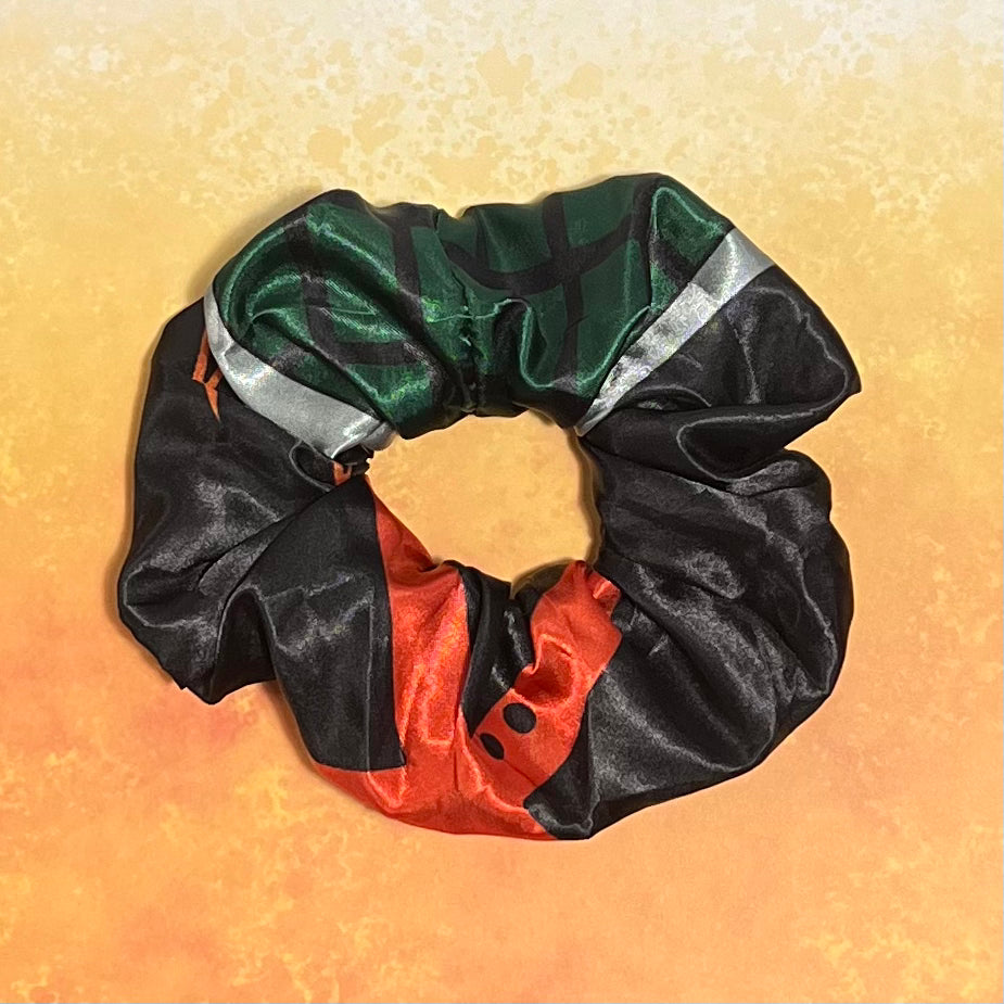 XL Satin Hair Scrunchie | Anime MHA | DynaMight – Casually Cosplay